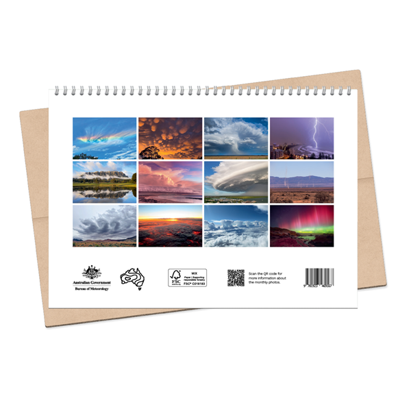 shop.bom.gov.au Australian Weather Calendar. Small flatpack x 3